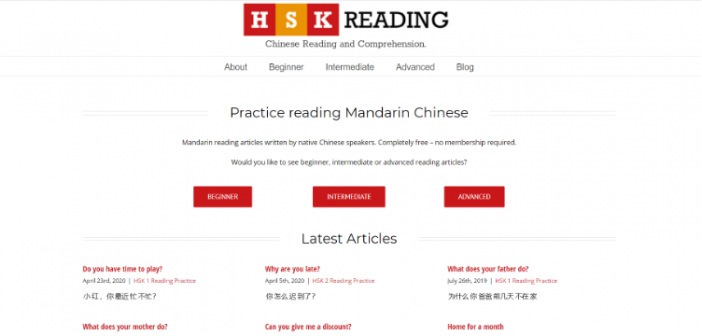 Best 10 Free Chinese Reading Materials for Beginners | The Chairman's Bao